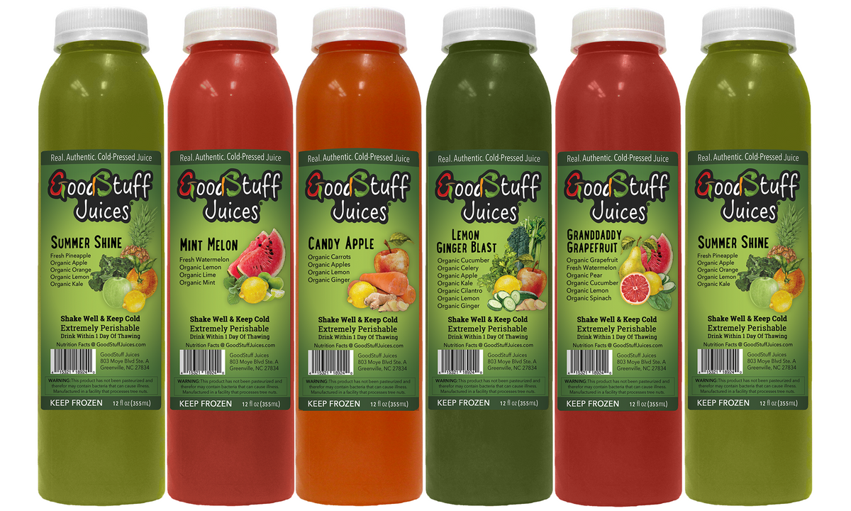 GoodStuff Juices | Organic Cold Pressed Juice Delivery